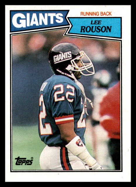 1987 Topps - #13 Lee Rouson (RC) for sale online | eBay