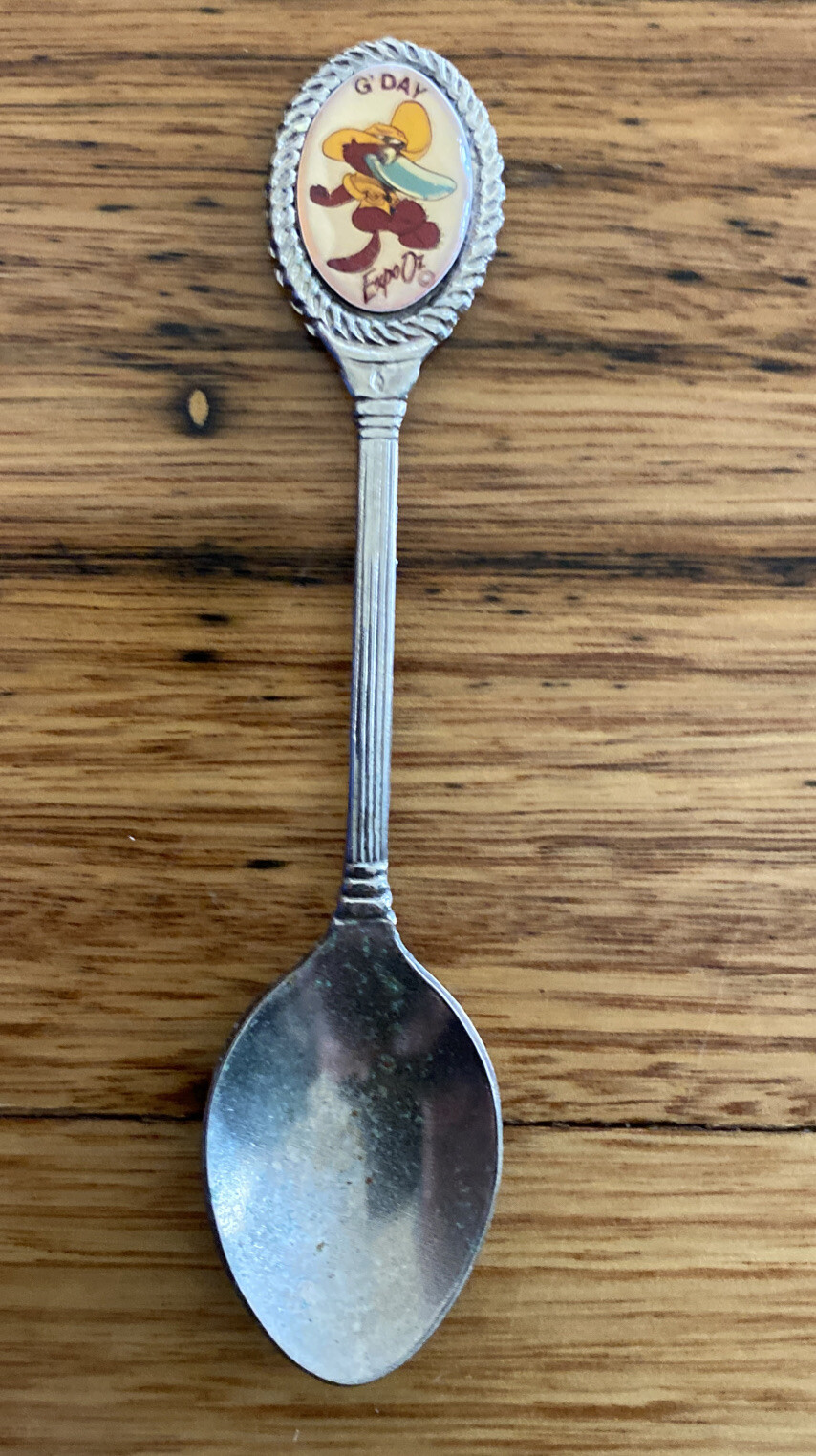 Vintage Souvenir Spoon Australia G'day Expo Platypus Collector Spoon | eBay