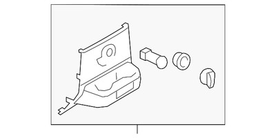 Genuine Ford Rear Trim Panel 8C3Z-26045E24-CC | eBay