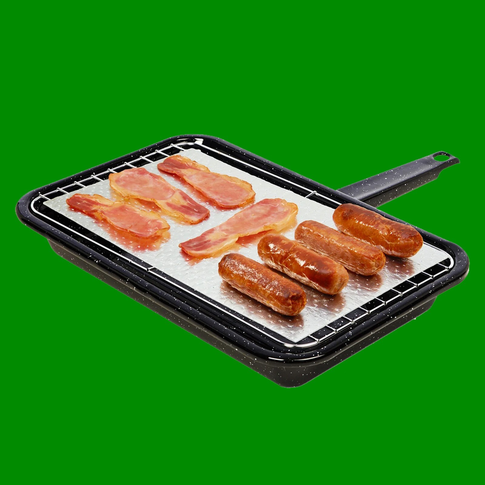 3x Reusable Fat Controller Trapper Cooking Pads for Grill & Oven 350mm ...