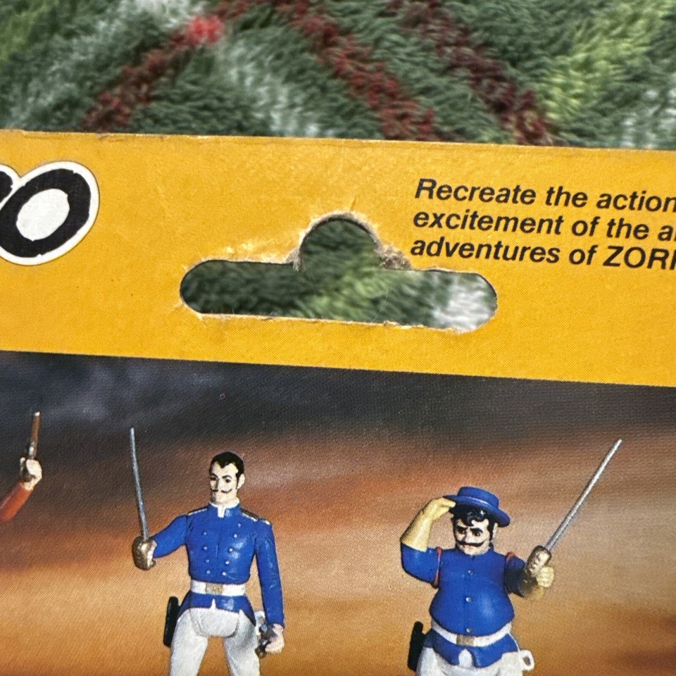 Vintage Gabriel Zorro Sergeant Gonzales Action Figure NEW | eBay