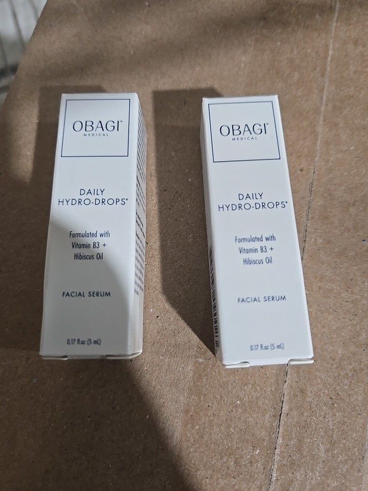 New Fresh Obagi Daily Hydro Drops Facial Serum 0.17 oz 5 ml Travel Size ...