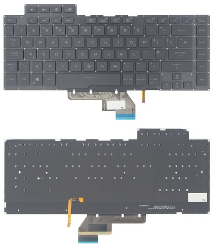 Black UK Backlit Keyboard For ASUS GU502DU GU502GU GU502GV GU502GW ...