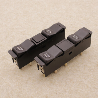 2x Door Electric Power Window Switch 0008208210 For Mercedes Benz W123 ...