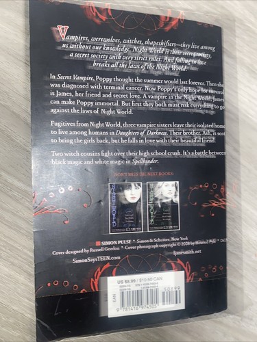 Night World No. 1 : Secret Vampire; Daughters of Darkness; Spellbinder ...