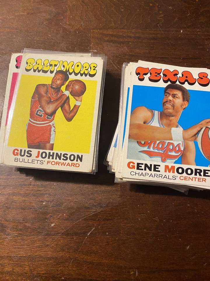 Huge Lot (86)Lot Of 1971 Topps Basketball Cards | eBay