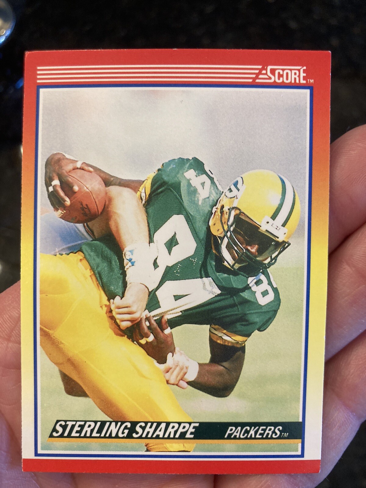 Sterling Sharpe 1990 Score #245 Base Card Green Bay Packers Read! | eBay