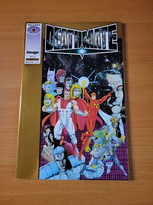 Deathmate Blau #1 Gold Variante ~ Fast Neu NM ~ 1993 Valiant Comics ...
