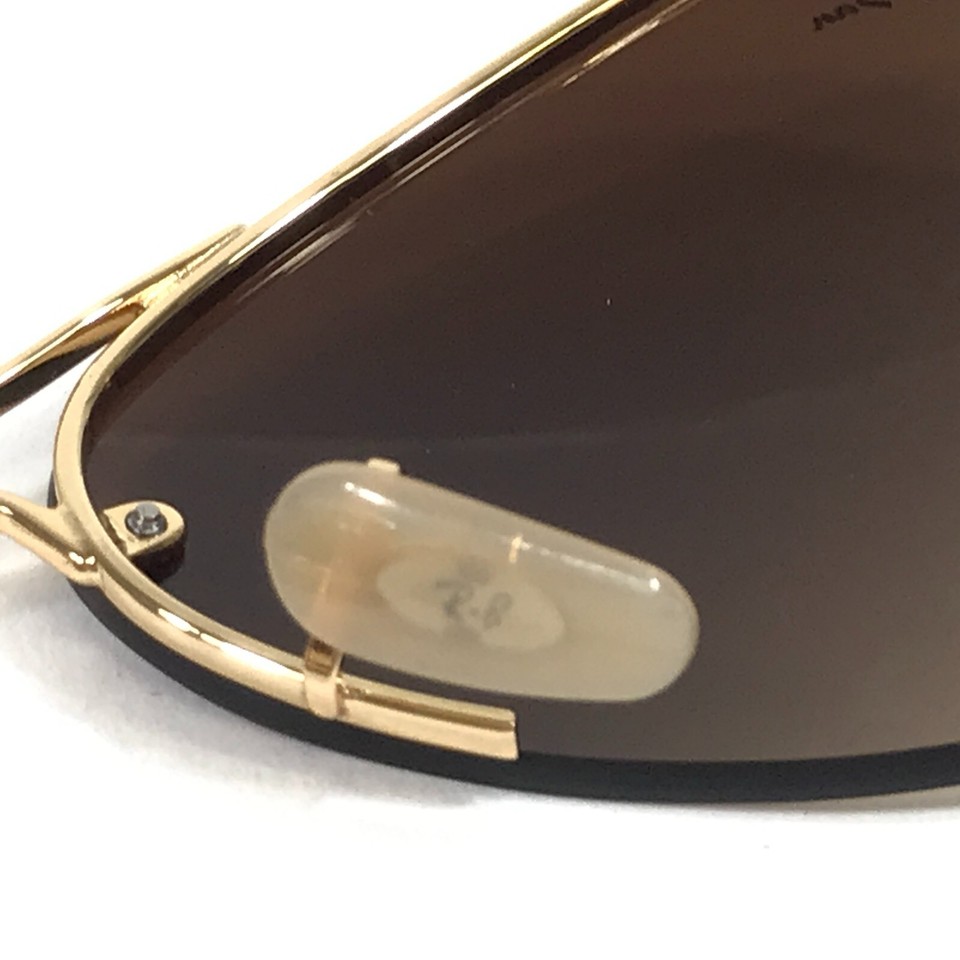 Ray-Ban Sunglasses RB3449 001/13 Arista Gold Aviators with Brown ...