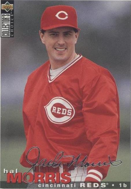 1995 Upper Deck Collector's Choice - Hal Morris #424 Silver Foil ...