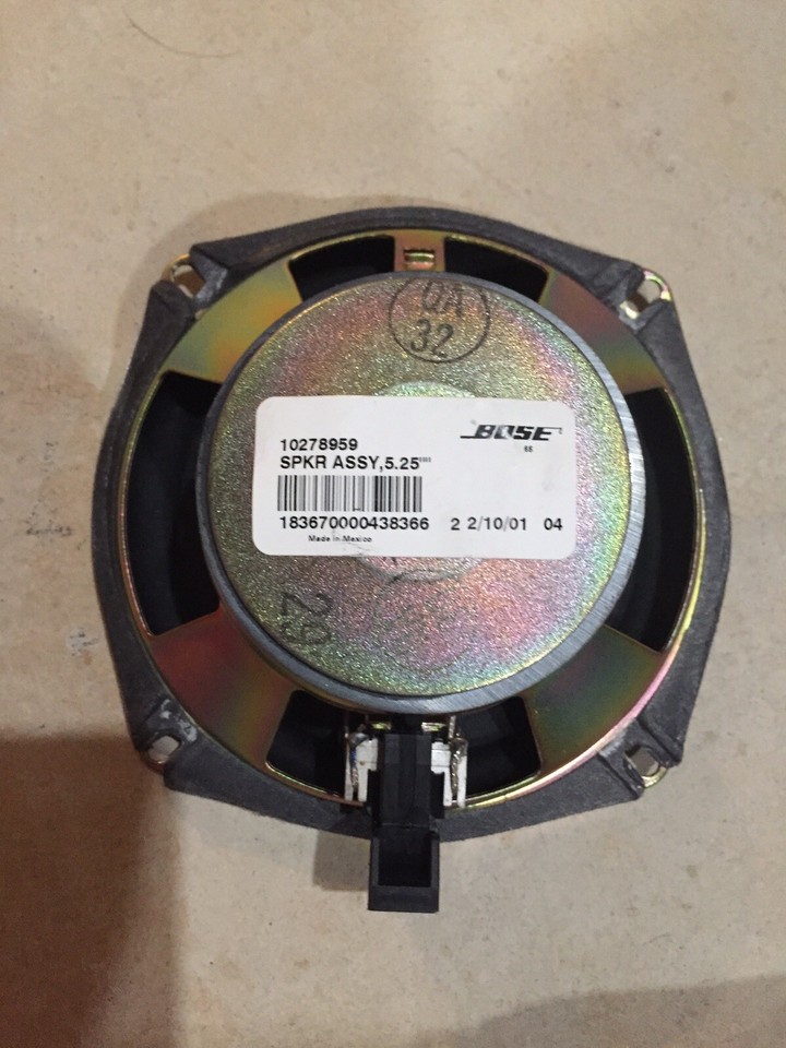 97-04 Corvette C5 BOSE Speaker REAR B Pillar Convertible Z06 FRC ...