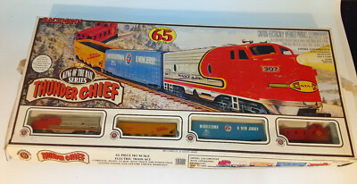 Bachmann HO Model Train Set EMD F9 Diesel Thunder Chief | eBay