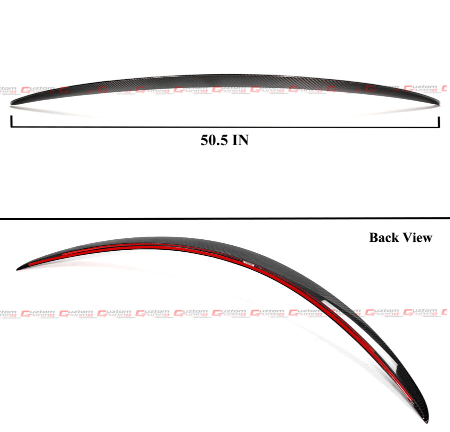 FOR 2021-2025 TESLA MODEL S OE PLAID STYLE REAL CARBON FIBER TRUNK ...