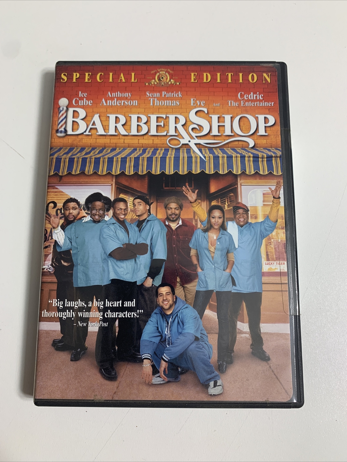 Barbershop (DVD, 2003, Special Edition, Widescreen, Comedy) New ...