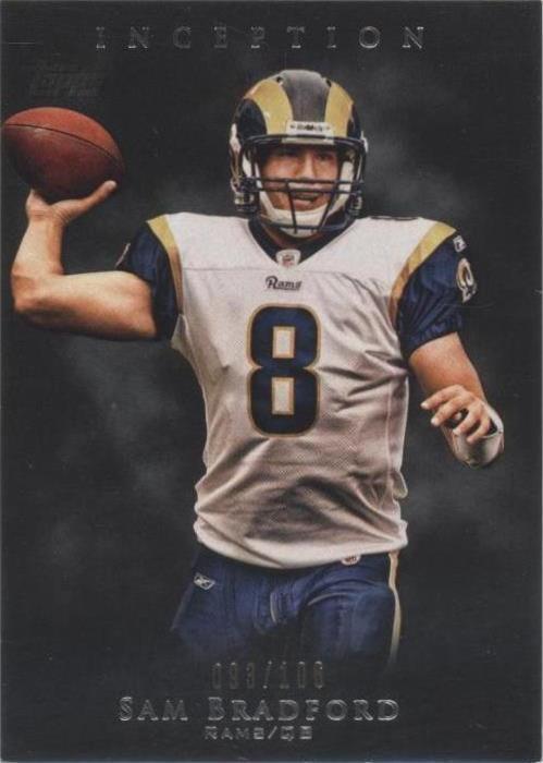 2011 Topps Inception - Sam Bradford #27 Grey /106 for sale online | eBay