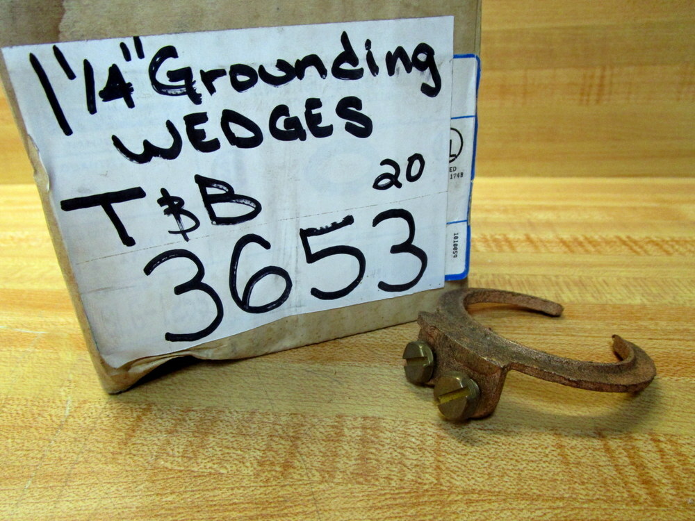 Thomas & Betts 3653 1 1/4" Grounding Wedge for sale online | eBay