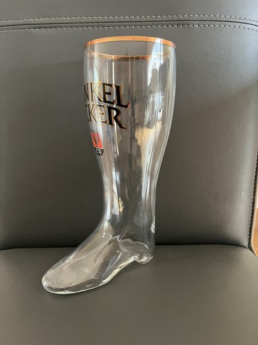 Dinkelacker Beer Glass Boot. Size 1 Liter. Measures 10 1/2” Tall. Brand ...
