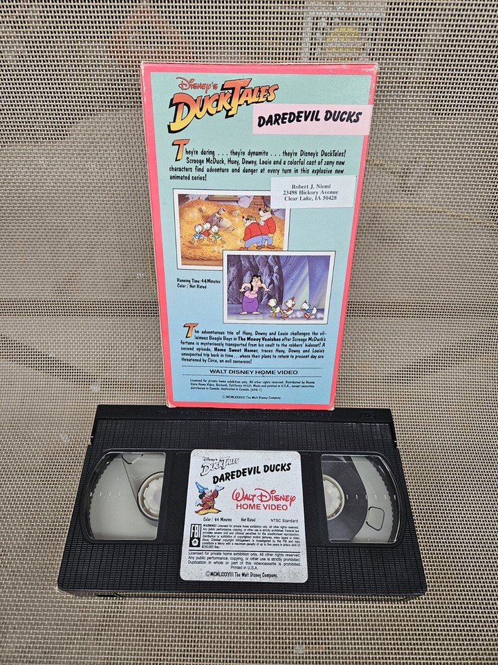 Disneys Ducktales - Daredevil Ducks (VHS, 1991) 12257694031 | eBay