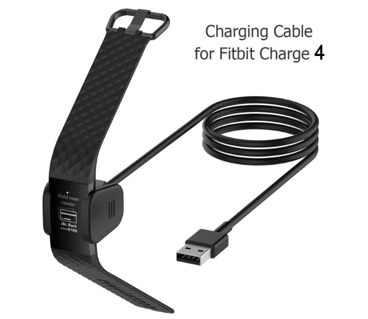 USB Charger Replacement Cable For FITBIT CHARGE 4, 4 SE Tracker ...