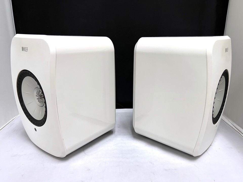 KEF LSX Wireless Music System Bookshelf Speakers with Remote in Box ...