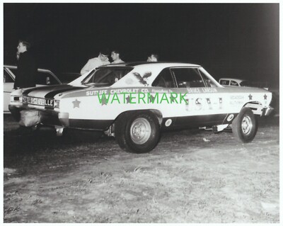 1960s NHRA Drag Racing-Bruce Larson's USA-1 1966 A/FX Chevelle-YORK ...