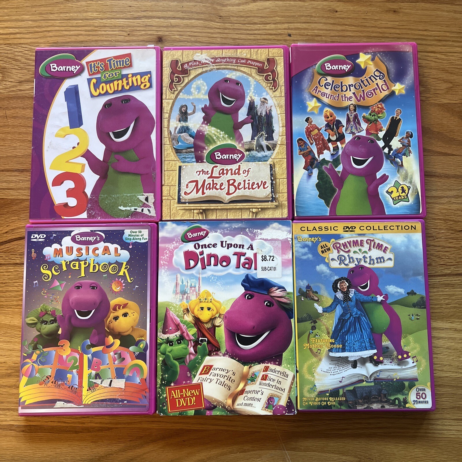 Lot Of 6 DVD Barney And Friends Baby Bop | Grelly USA