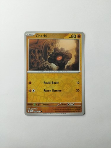 Carte Pokémon - Charbi Reverse - 093/162 - EV05 - Forces Temporelles ...
