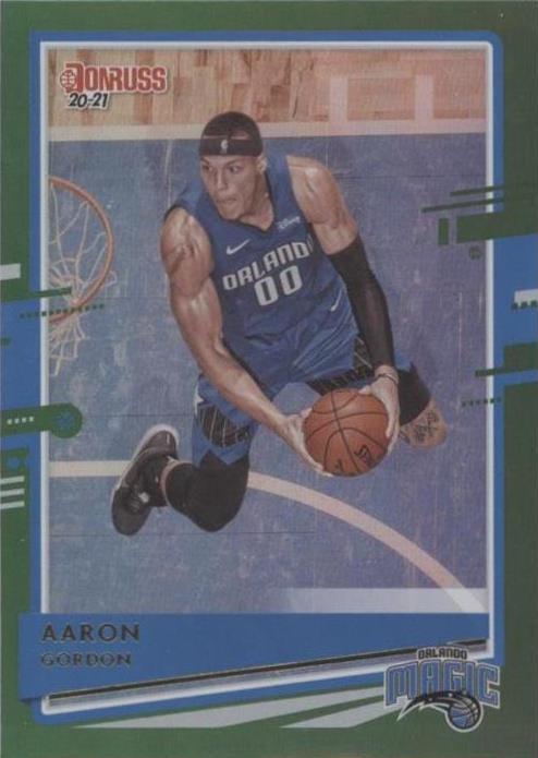 2020-21 Panini Donruss - Aaron Gordon #25 Green Flood for sale online ...