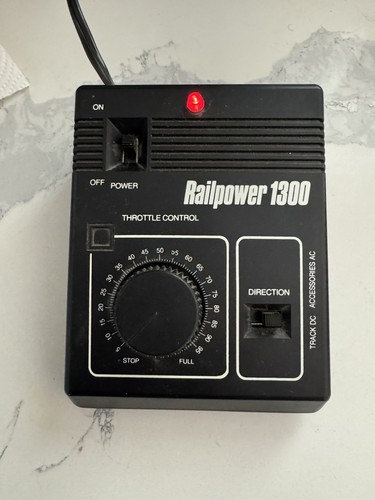 RailPower 1300 Model Train Throttle Control Transformer Ho gauge | eBay