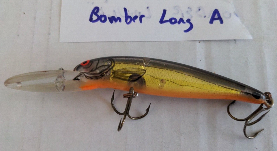 11 Lot Vtg Diving Bomber Water Dog Long A Crawdad Crab Crankbait ...