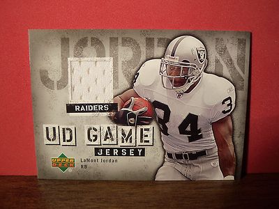 2006 Upper Deck Jeu Maillots # Gjjo Lamont Jordan | eBay