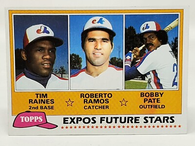 1981 Topps Baseball #479 Tim Raines ROOKIE Montreal Expos | eBay