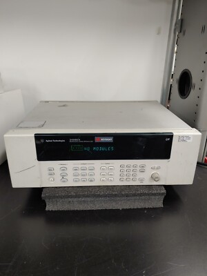 AGILENT Technologies KEYSIGHT 34980A Multifunction Switch Measure Unit ...
