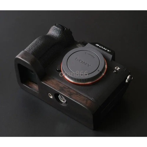 Ebony Camera Base Plate Hand Grip for SONY A7M4 A7IV A7R4 A7S3 A9M2 A1 ...