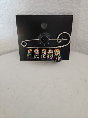 Russian Nesting Dolls Lapel Pin | eBay