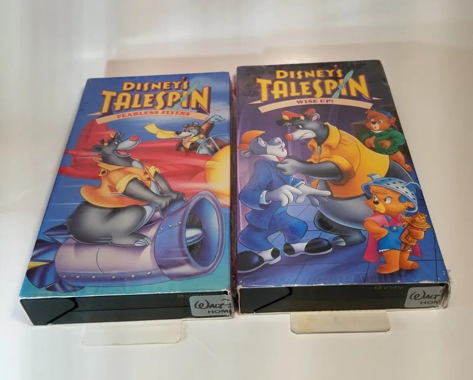 Disney’s TaleSpin-#4 Fearless Flyers & #7 Wise Up (VHS Lot) | eBay