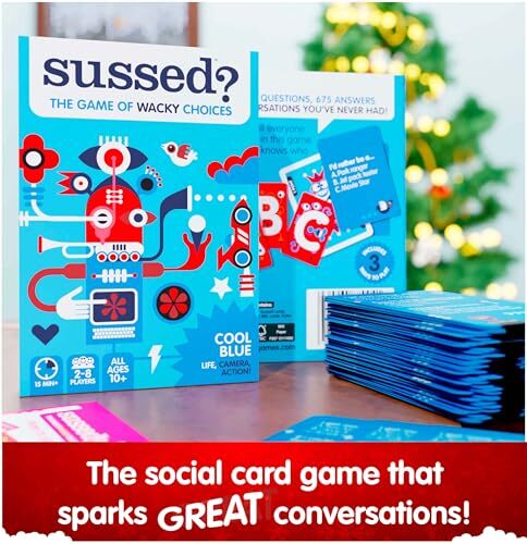 The Wacky ‘What Would You Do?’ Card Game Cool Blue (Cool Life Questions ...