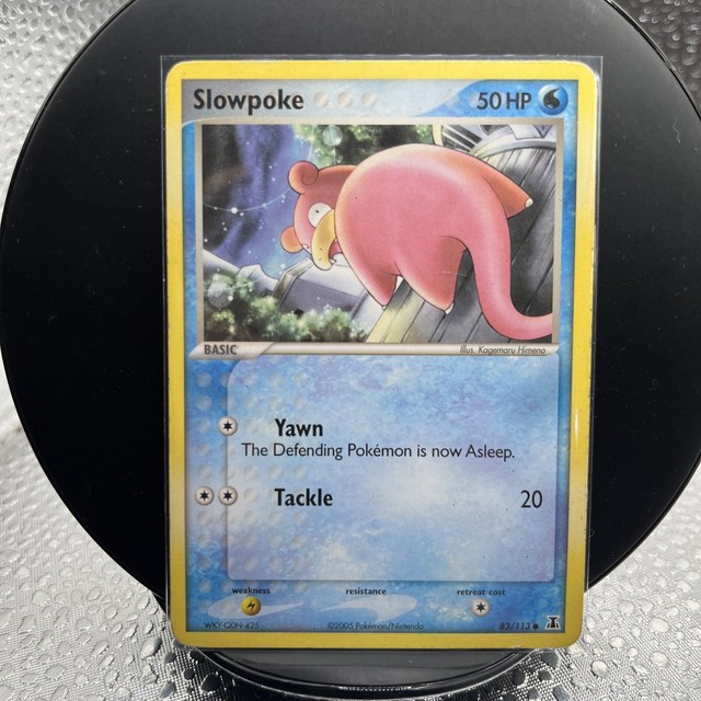 Pokémon TCG Slowpoke EX Delta Species 83/113 Regular Common for sale ...