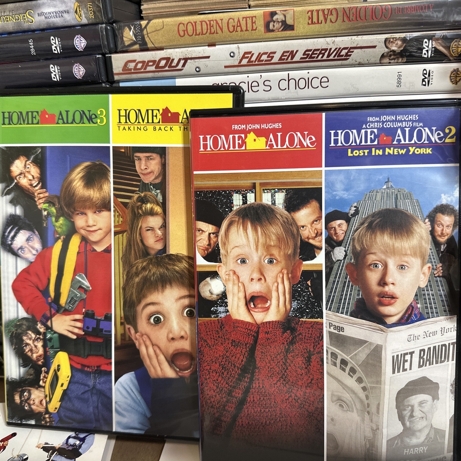 Home Alone - Complete Collection (DVD, 2008, 4-Disc Set, Canadian ...