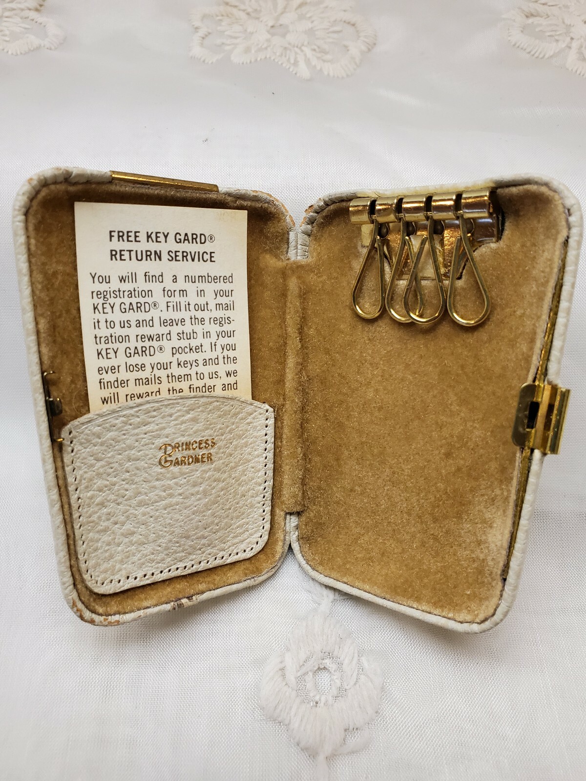 Vintage Princess Gardner Key Case / Key Holder Hard Case With Box | eBay