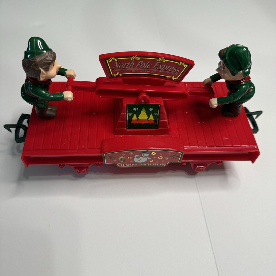 EZTEC North Pole Express Christmas 40 Piece Train Set 25598-01 Tested ...