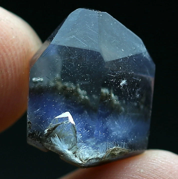 Clear Blue Quartz Crystal