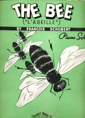The Bee 1937 Sheet music Francois Schubert | eBay