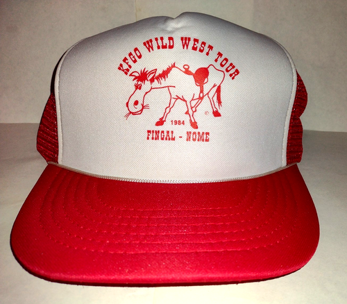 KFGO Wild West Tour 1984 Fingal Home Truckers Mesh Snapback Hat Cap | eBay