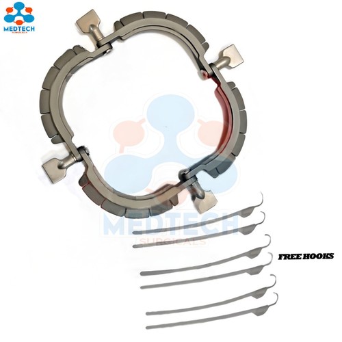 Lone Star Veterinary Retractor Ring With 6 Hooks Reusable Orthopedic ...