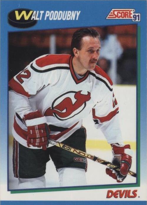 1991-92 Score Canadian - Walt Poddubny #400 for sale online | eBay