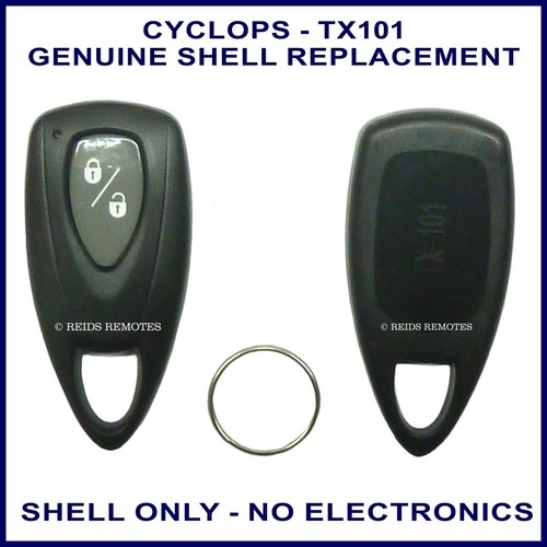 TX-101 Cyclops REM-101 car immobiliser remote CASE ONLY no electronics ...