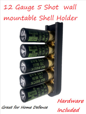 12-Gauge Shotgun Wall Mount / Safe Organizer Gun Rack shell holder | eBay