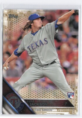 2016 Topps Series 2 Luke Jackson #549 RC Texas Rangers | eBay