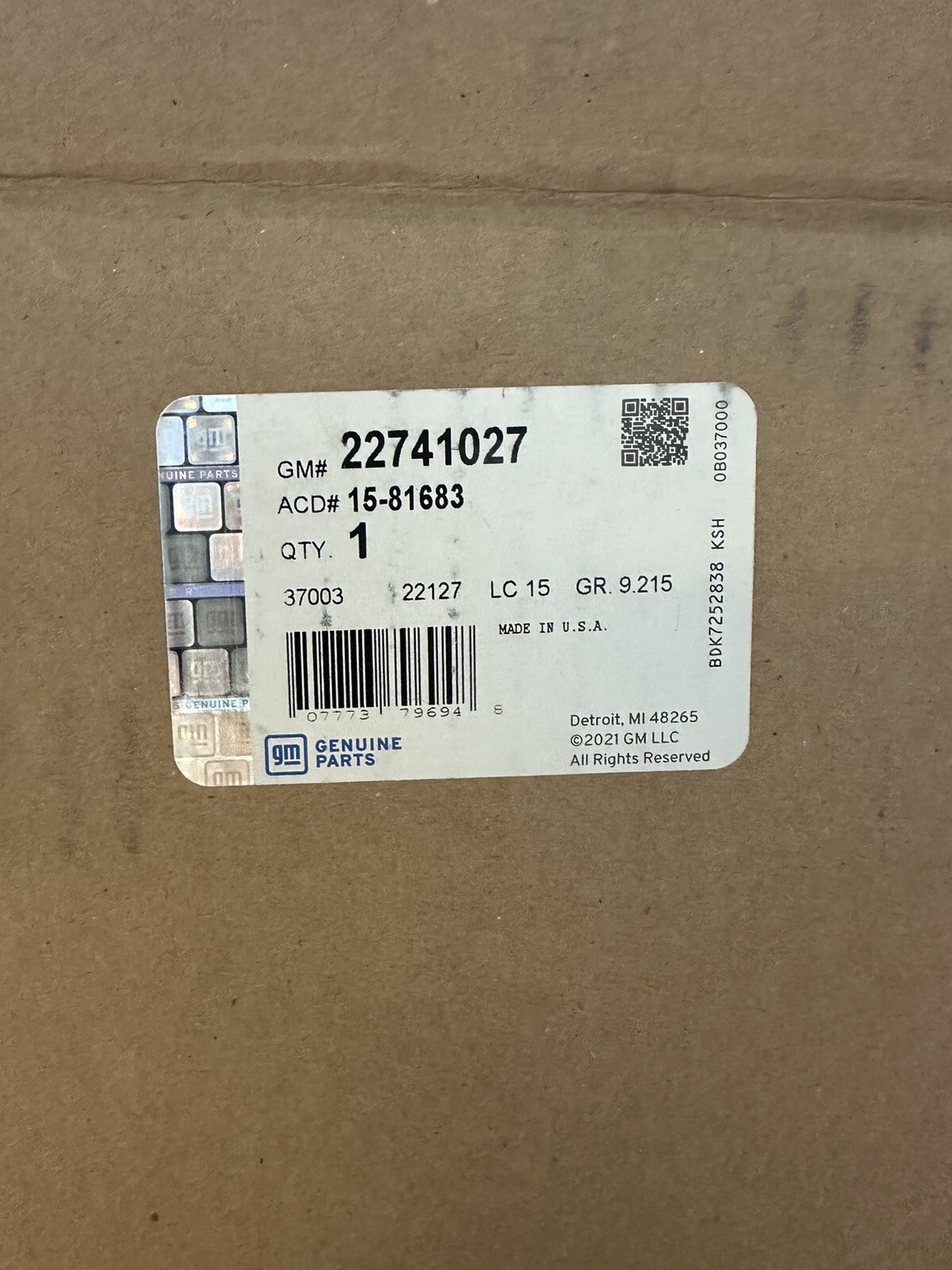 for Chevy Tahoe 14 ACDelco 15-81683 GM Original Equipment HVAC Blower ...